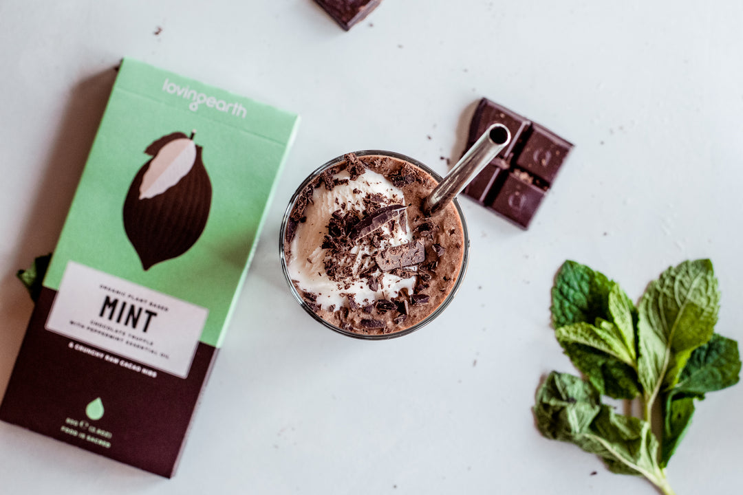 Vegan Mint Iced Chocolate Recipe by Loving Earth | Boody Blog – Boody ...