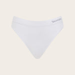 Women's Bamboo Classic Bikini Underwear in White – Boody AU