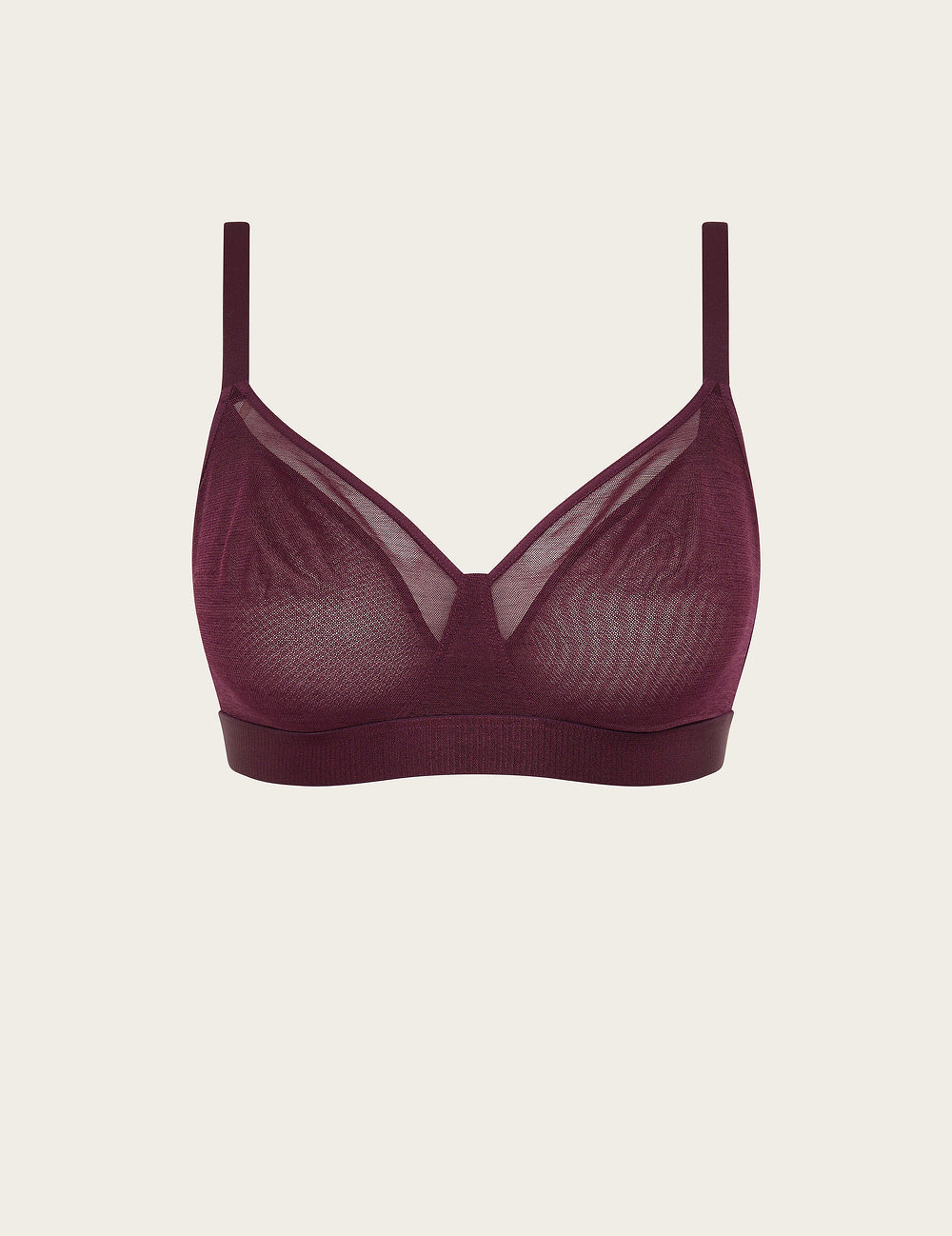 Full Bust Wireless Bamboo FreeMesh Bra in Fig – Boody AU